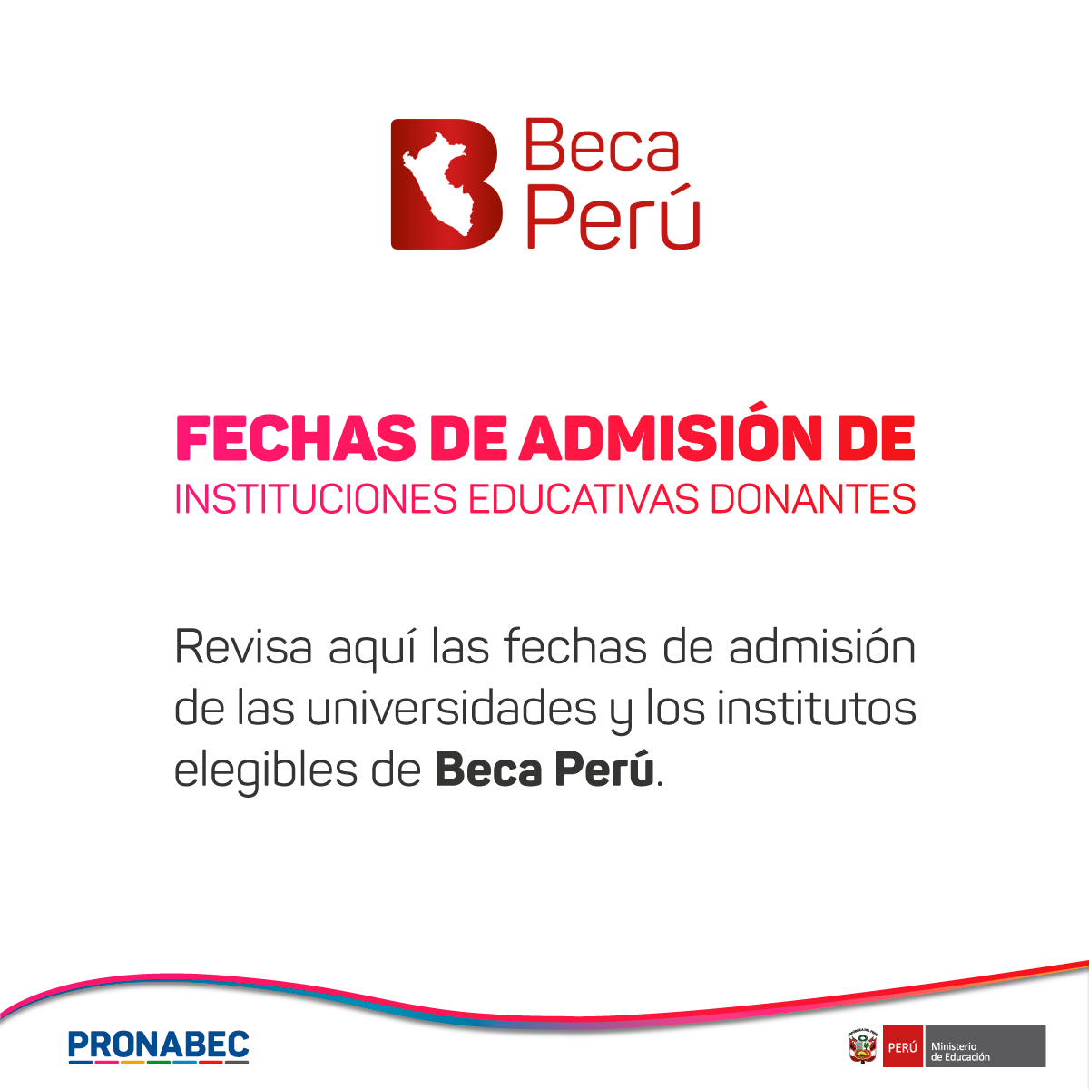 BP – PRONABEC | PROGRAMA NACIONAL DE BECAS Y CRÉDITO EDUCATIVO