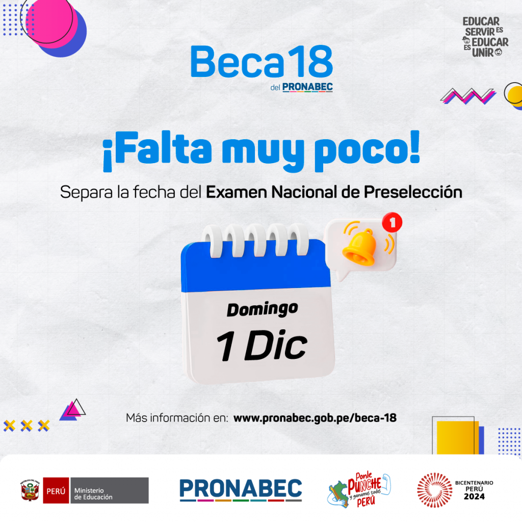Beca 18 Materiales de difusión – PRONABEC | PROGRAMA NACIONAL DE BECAS ...