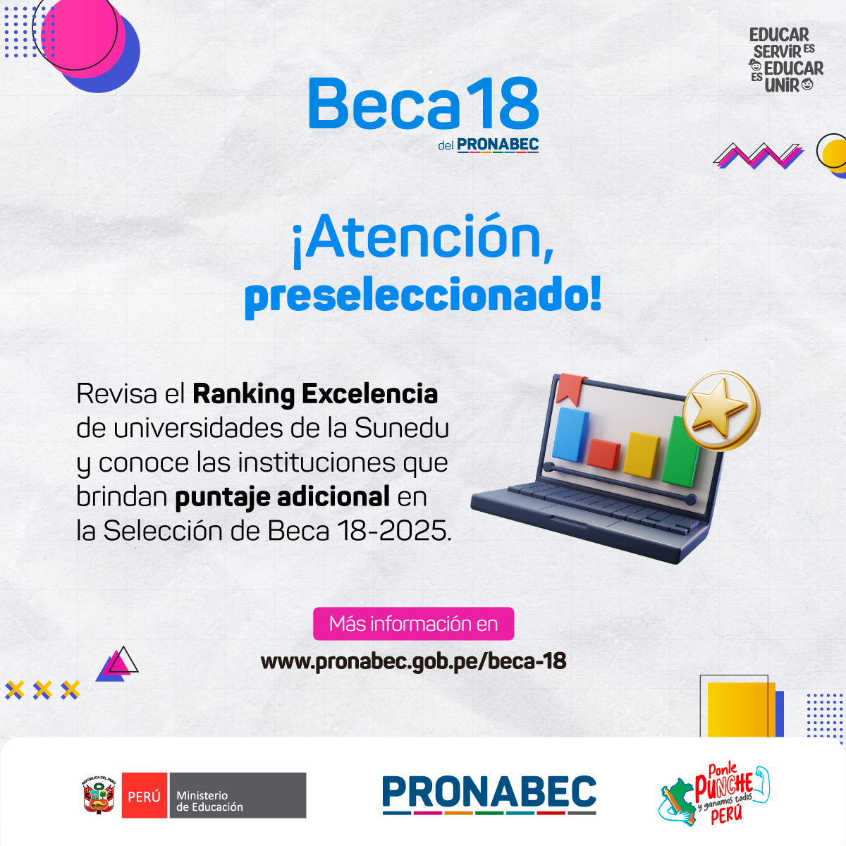 Beca 18 Materiales de difusión – PRONABEC | PROGRAMA NACIONAL DE BECAS ...